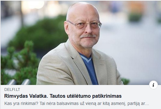 Vytautas Sinica. R.Valatka vėl spjaudosi purslais...