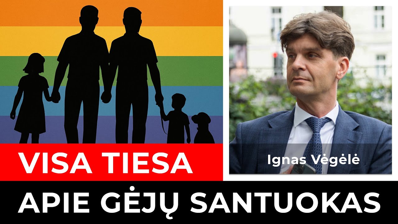 Visa tiesa apie gėjų santuokas - Aktualūs pokalbiai